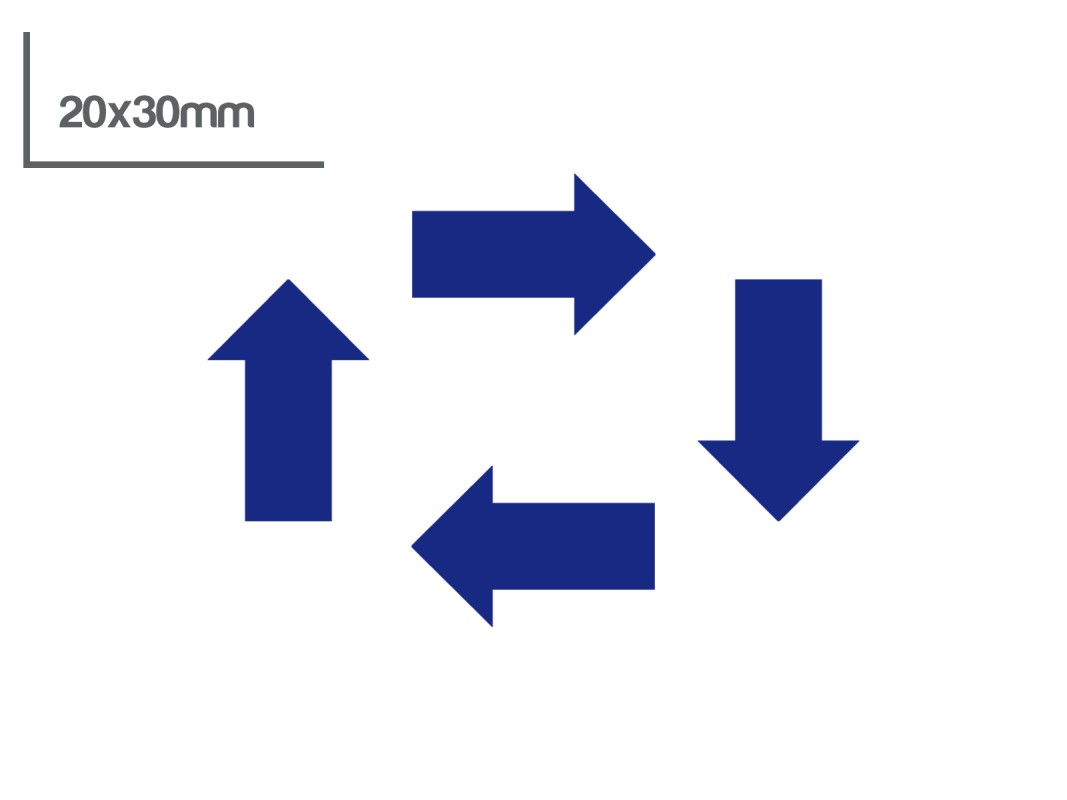 Arrow magnet - small - TnP Visual Workplace