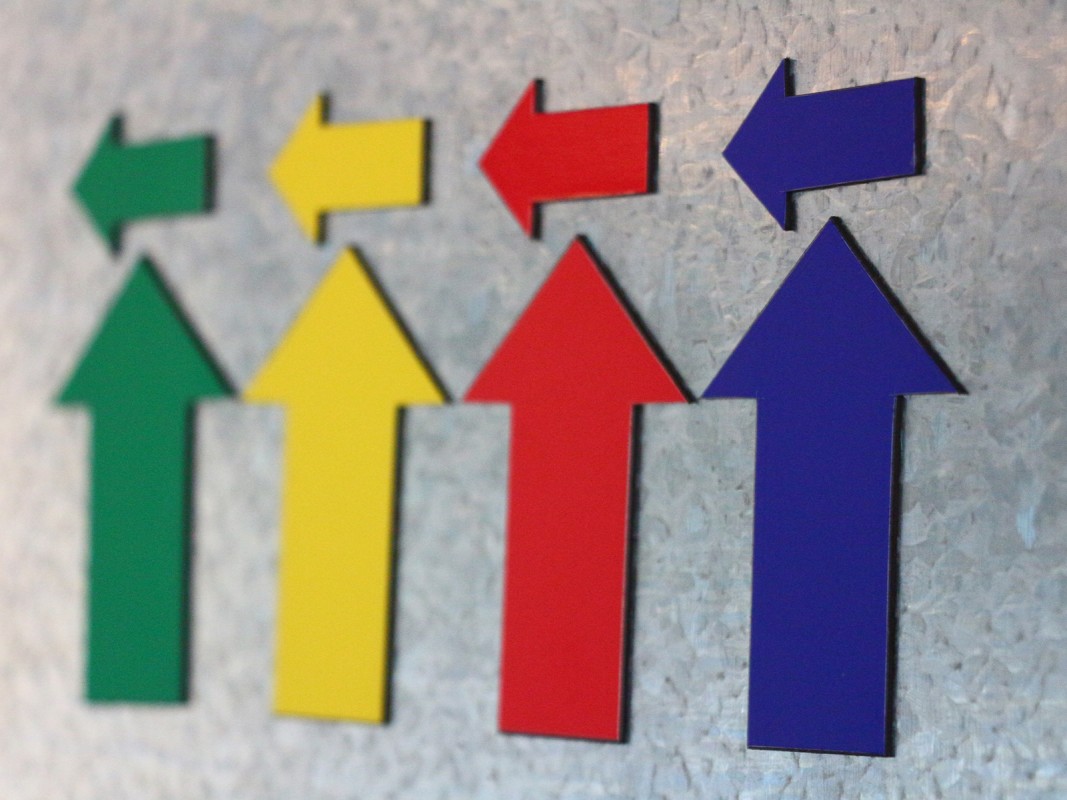 Arrow magnet - small - TnP Visual Workplace