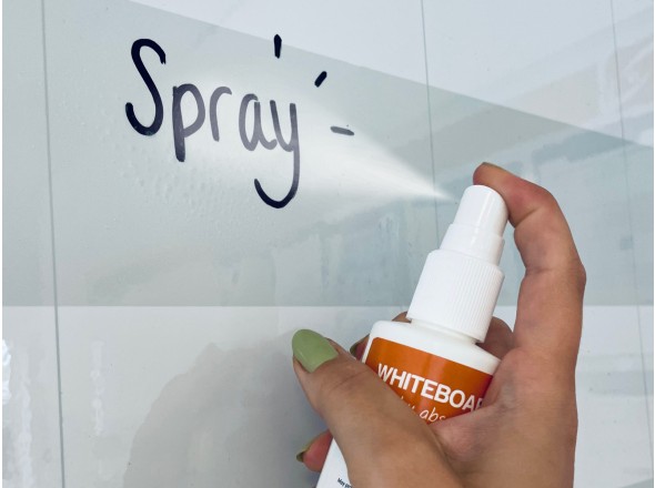 Whiteboard cleaning spray - TnP Visual Workplace
